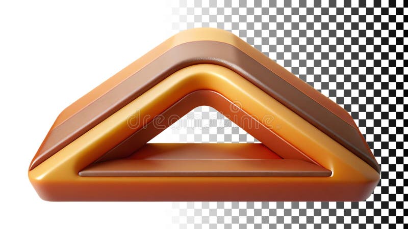 Golden Pyramid Shape, Geometric Element for Luxury and Architecture ...