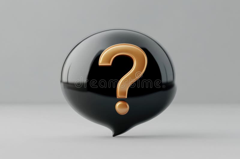 Golden question mark stock image. Image of search, discover - 388661655