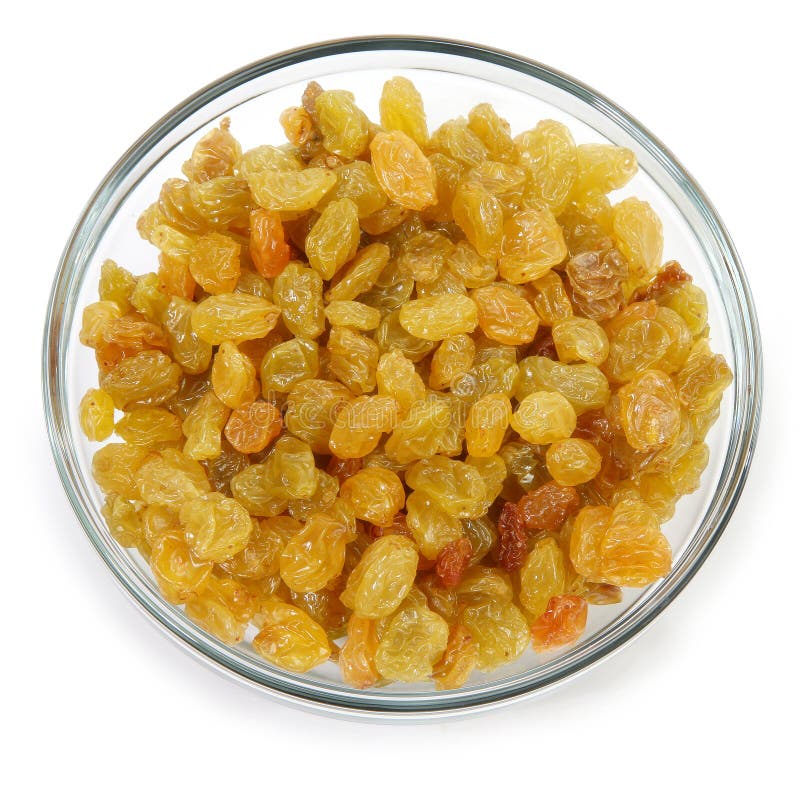 Golden Raisins stock photo. Image of grape, glass, raisin - 4657238