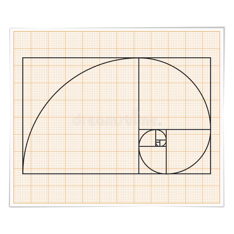 Golden Ratio stock vector. Illustration of proportion - 39808173