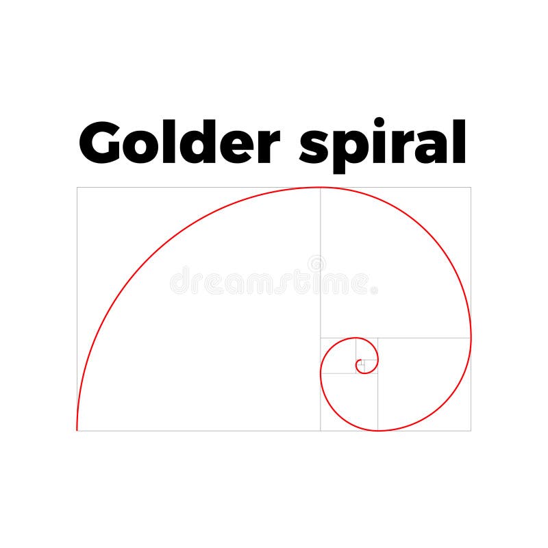 Golden ratio section stock vector. Illustration of divine - 98707776