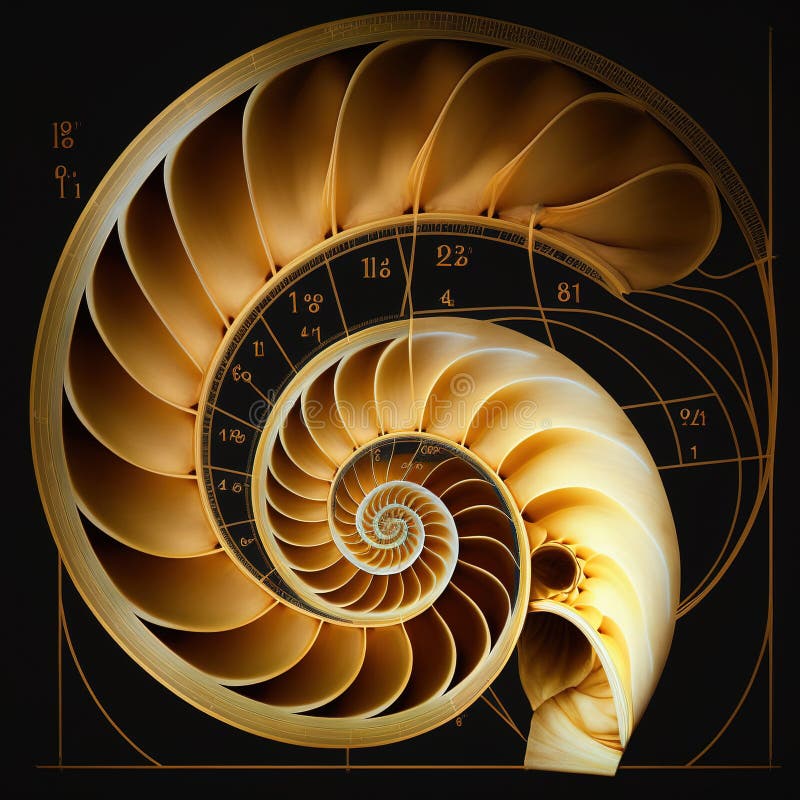 Golden Ratio and Spiral Nautilus Shell, Math Proportions in Nature ... Golden Ratio and Spiral Nautilus Shell, Math Proportions in Nature ...