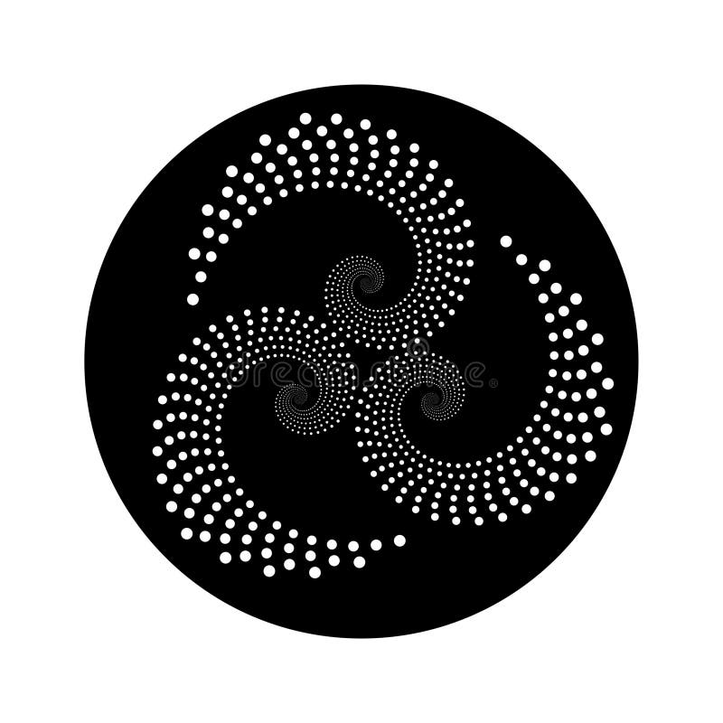 Golden Ration Fibonacci Pattern for Logo Icon Background Web Graphic ...