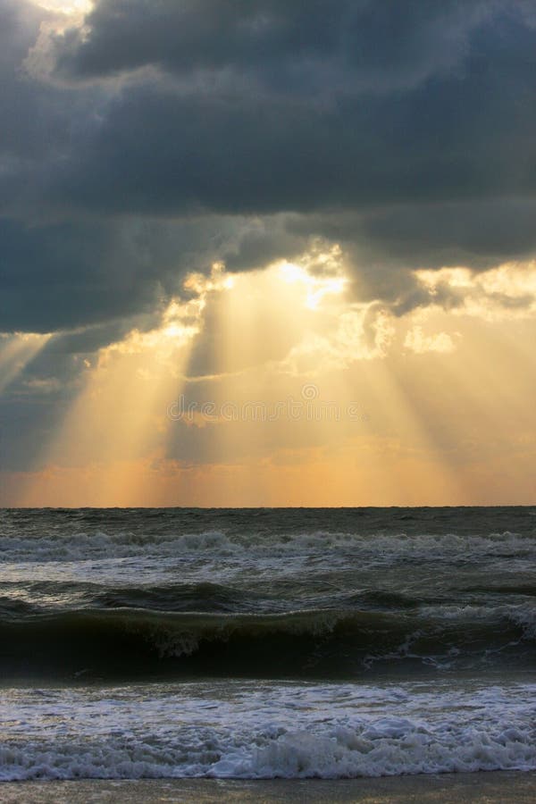 Golden rays stock image. Image of sunlight, nature, landscape - 48852599