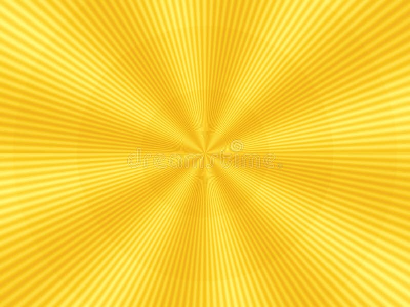 Golden Rays II, Digital Art Illustration Stock Illustration ...