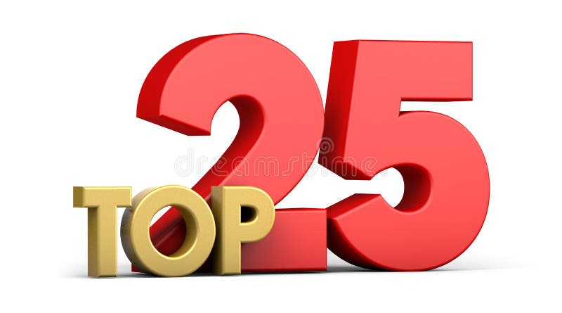 Top 25 Stock Illustrations – 1,049 Top 25 Stock Illustrations, Vectors ...