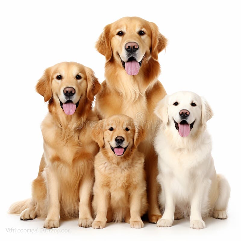 Golden Retrievers are a Popular Breed of Dog Known for Their Friendly ...