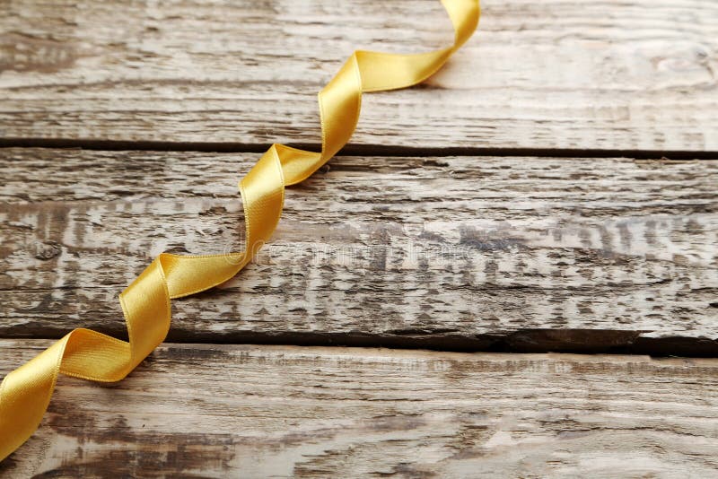 Golden ribbon stock image. Image of package, symbol, brown - 80912483