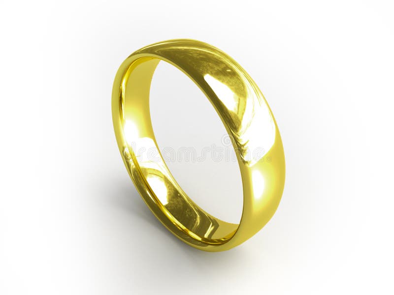 Golden ring stock illustration. Illustration of eternity - 11928485
