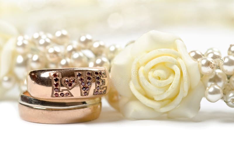 Golden ring stock image. Image of love, diamond, carat - 23054647