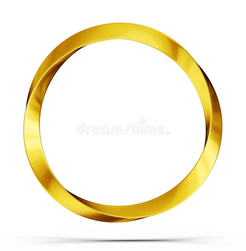 Golden Ring Icon, Cartoon Style Stock Vector - Illustration of round ...