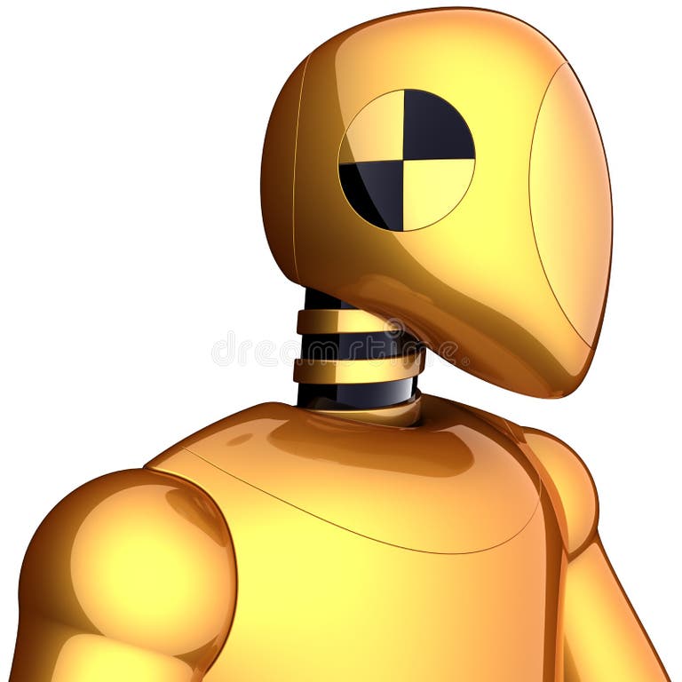 Crash Test Dummy Golden Cyborg Stock Illustrations – 15 Crash Test ...