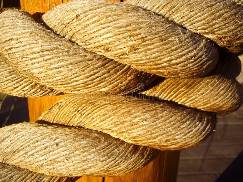 Golden Rope stock photo. Image of color, pattern, nautical - 29496574