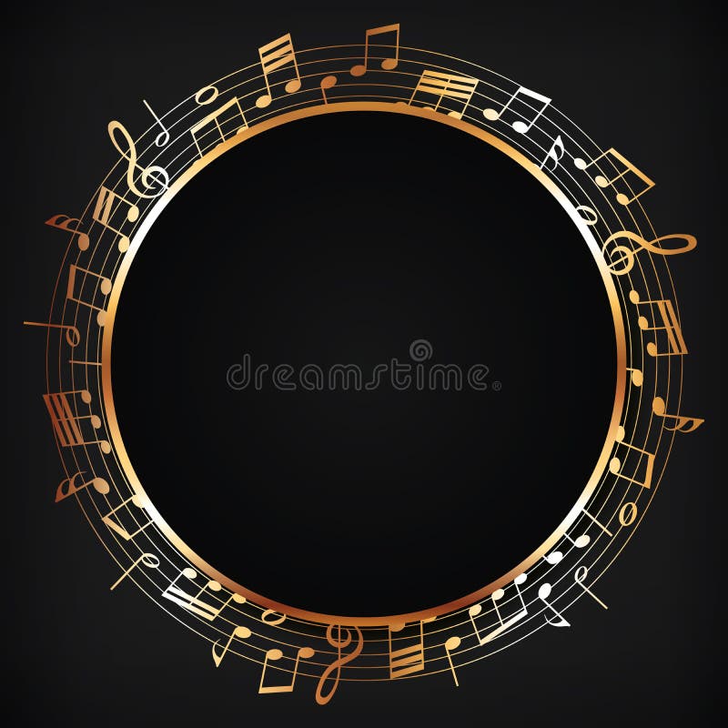Music Notes Transparent Background Stock Illustrations – 1,456 Music ...