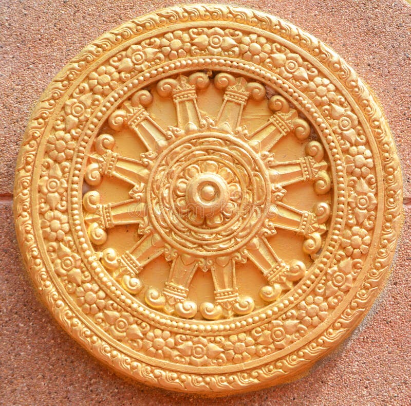 Golden rowel stock image. Image of original, design, colorful - 42907677