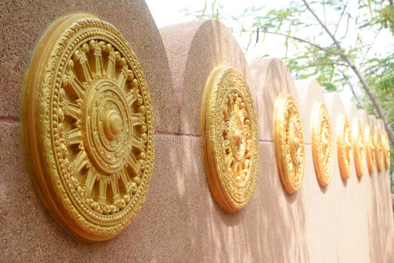 Golden rowel stock image. Image of original, branch, design - 42907737