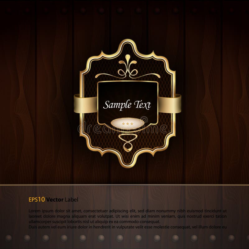 Golden Royal Labels Picture. Image: 21451973