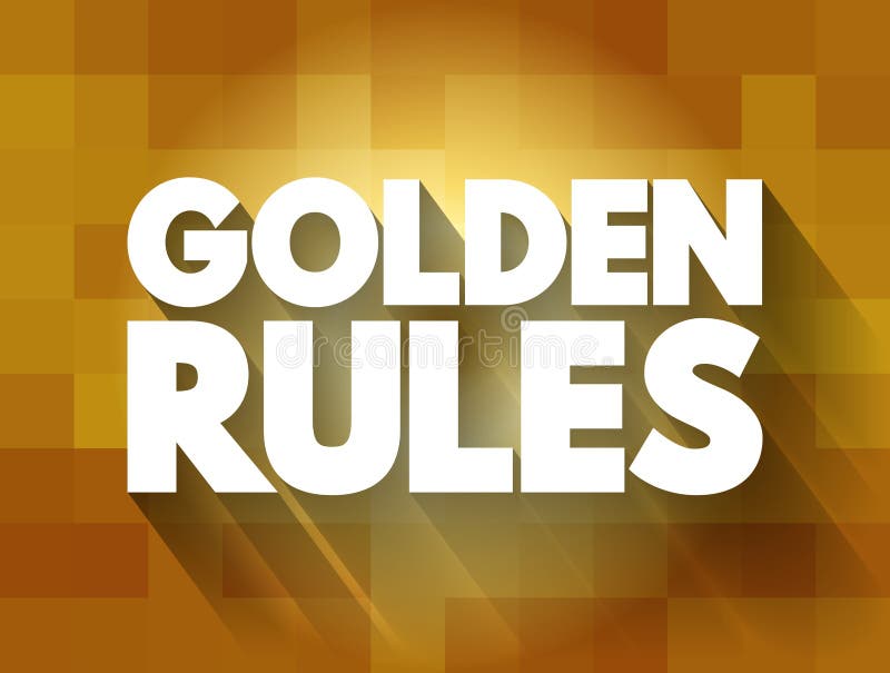 Golden Rules Stock Illustrations – 567 Golden Rules Stock Illustrations ...
