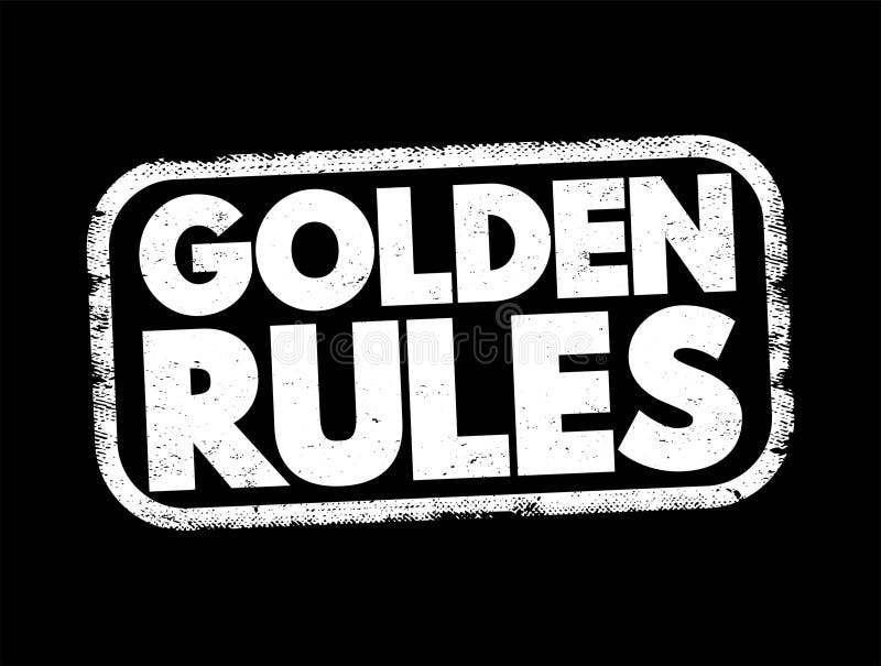 Golden Rules Stock Illustrations – 612 Golden Rules Stock Illustrations ...