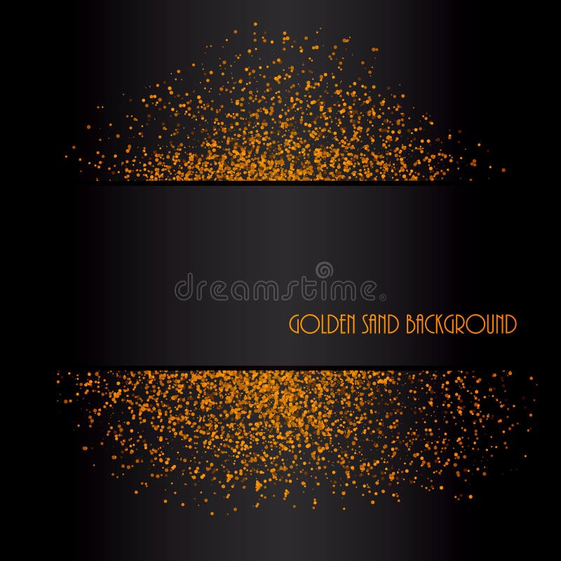 Golden Sand Abstract Background Stock Vector - Illustration of sand ...