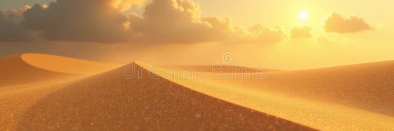 Golden Sand Scattering, Creating a Subtle Cloud Effect , Yellow ...