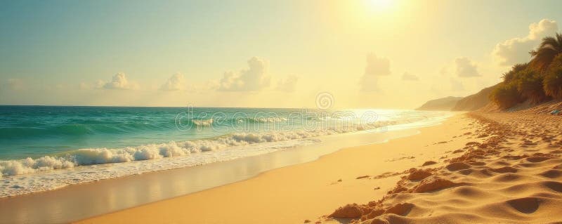 Golden Sand, Warm Sun, Fine Texture Vacation, Relaxation , Peaceful ...