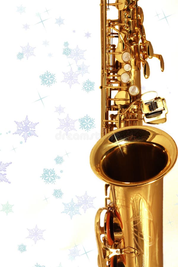 Golden Sax stock image. Image of classical, musical, reflection - 17159847