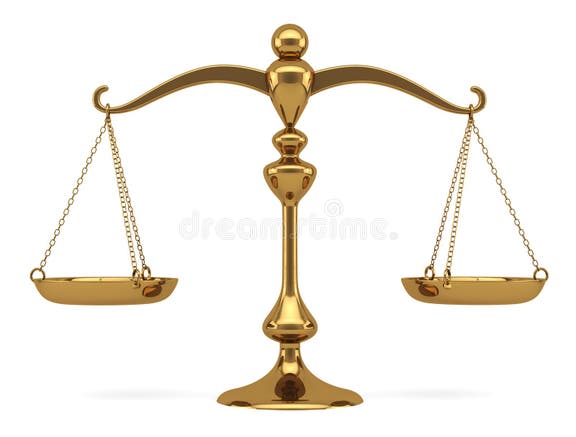 Metallic Golden Balance Scale Stock Illustrations – 264 Metallic Golden ...