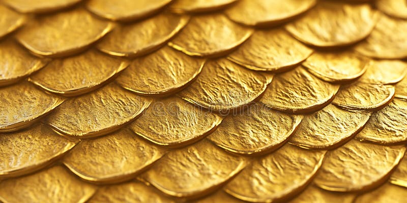 Golden Scale Texture Luxury Background Image Stock Illustration ...