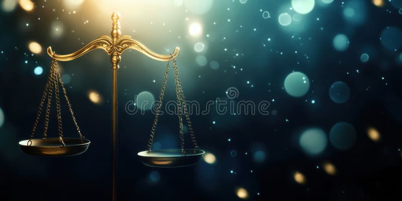 Golden Scales of Justice: a Symbol of Equality and Impartiality ...