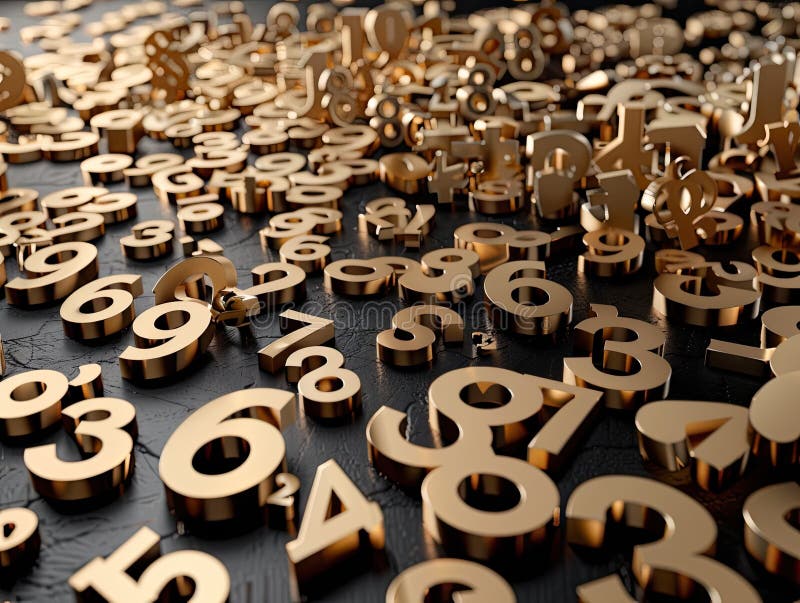 Scattered Numbers Stock Illustrations – 1,715 Scattered Numbers Stock ...