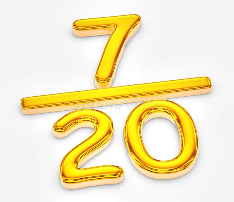 Golden Score of Six Out of Ten Illustration Stock Illustration ...