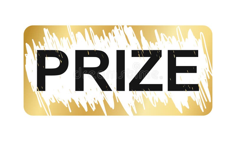 Golden Scratchcard Surface in Rectangle Shape with Scraped Texture and ...