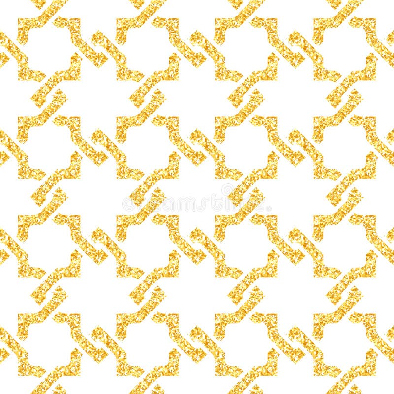 Golden Weave Seamless Background Stock Vector - Illustration of cover ...