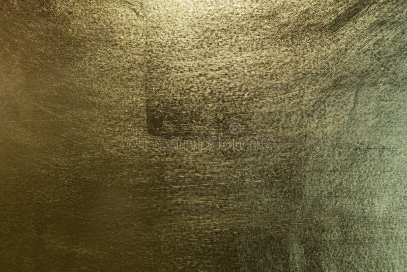 Golden Sheets on a Table, Soft Focus Stock Photo - Image of metallic ...