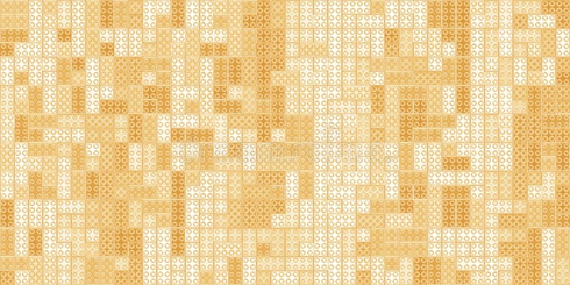 Golden Shine Constructor Background. Seamless Gold Pattern Stock ...