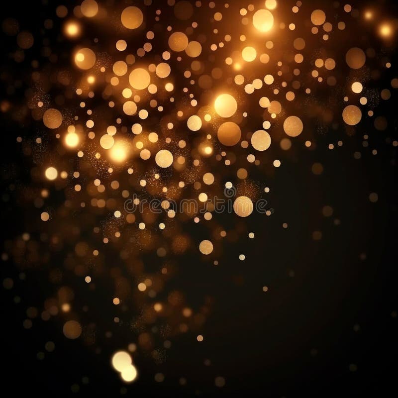 Golden Shine Light Particles GENERATIVE AI, GENERATIVE, AI Stock ...