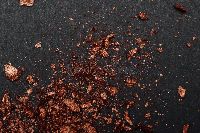 Red And Black Powder Makeup On Face Of Model Stock Image - Image of ...