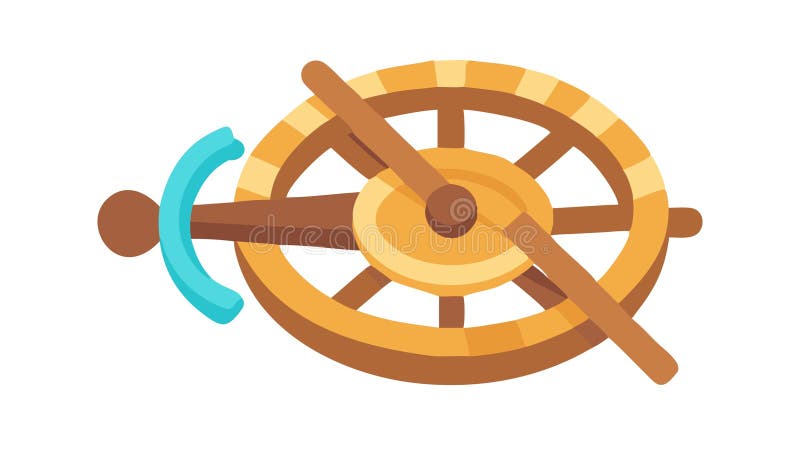 Golden Ship Wheel Nautical Maritime Navigation Vector, Vector Design ...