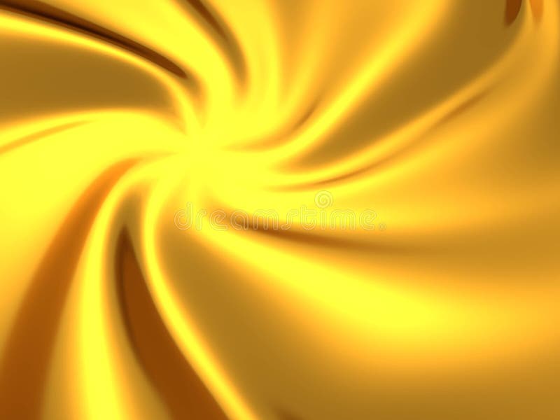 Golden Silk Cloth Twisted Abstract Luxury Background Stock Illustration ...