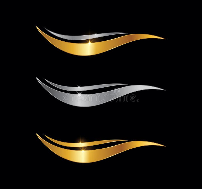 Golden Wave Logo Stock Illustrations – 8,026 Golden Wave Logo Stock ...