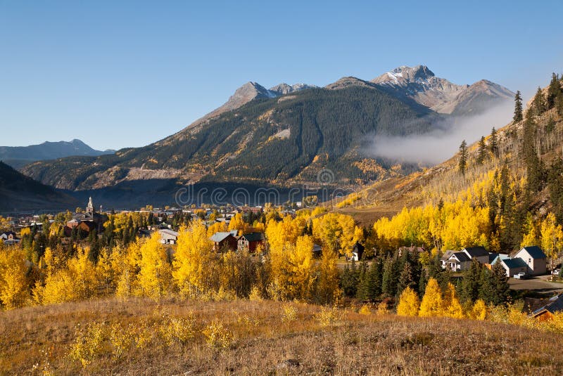 Golden Silverton stock photo. Image of colorado, trail - 25204854