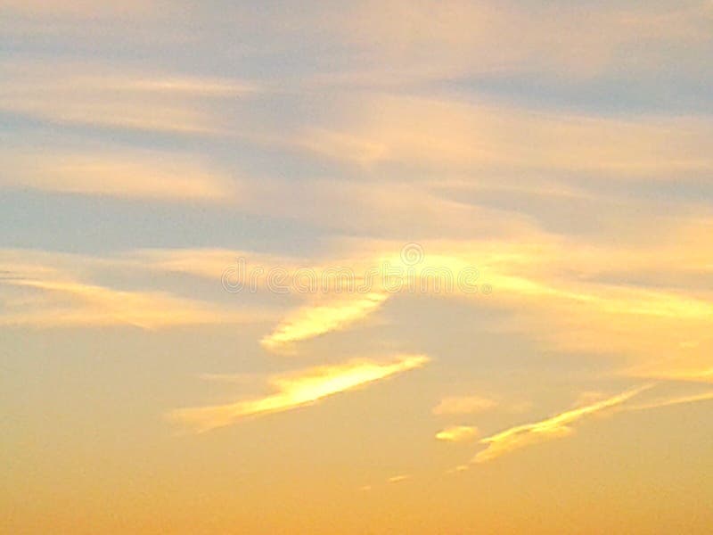 Golden Sky stock photo. Image of gold, colors, golden - 47652452
