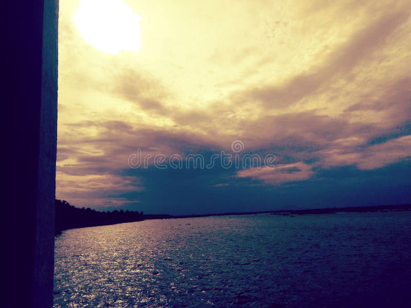 Golden sky stock photo. Image of golden, view, amazing - 101567270