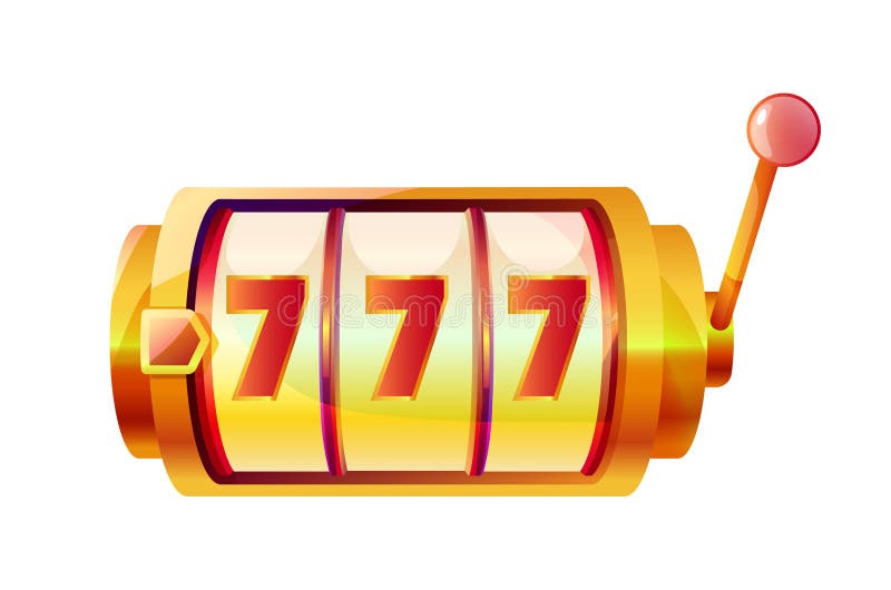 Slot Machine on Shiny Background Stock Vector - Illustration of blue ...