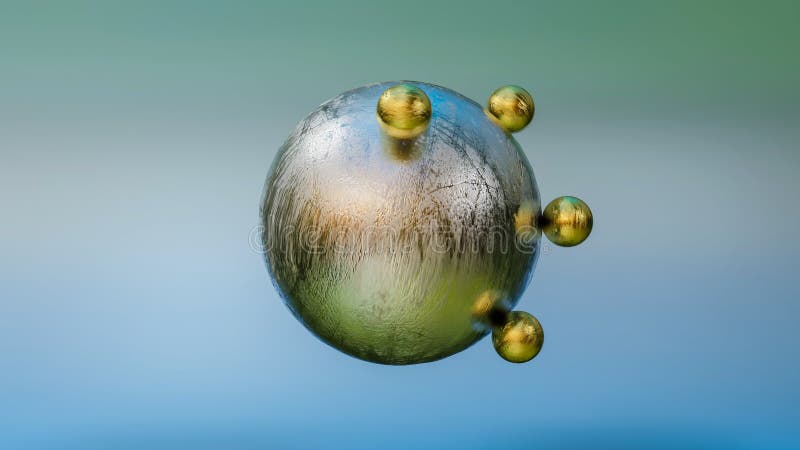 Golden Small Balls on the Surface of a Silvery Large Sphere. Abstract ...