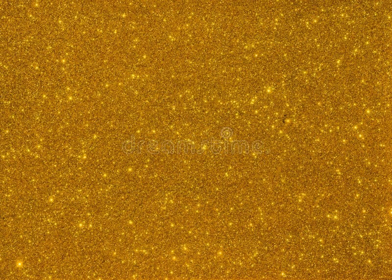 Golden Small Glitter Particles Texture Stock Image - Image of texture ...