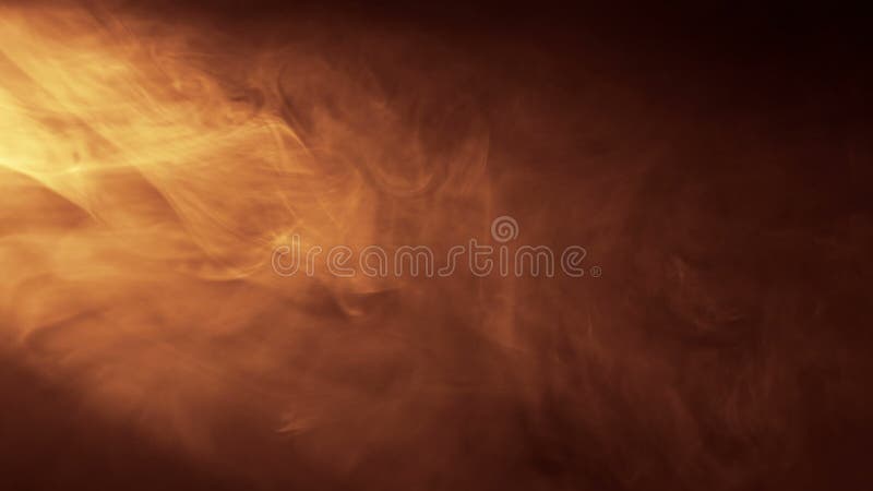 Golden Smoke Swirling on Dark Background Stock Footage - Video of ...