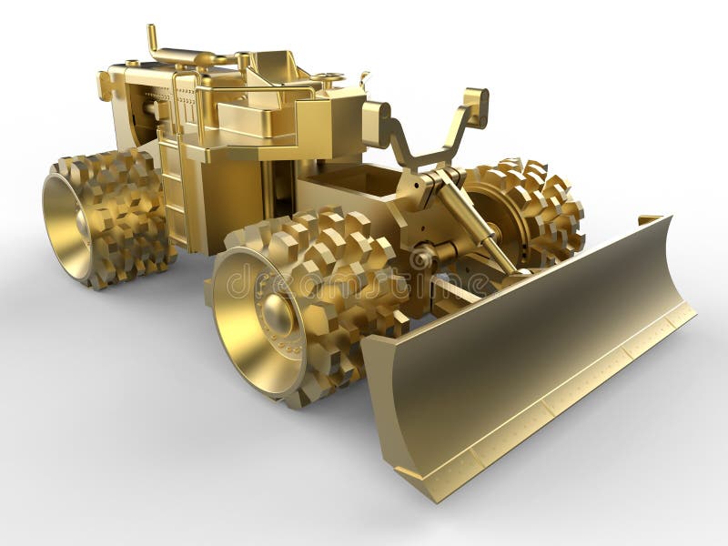 Golden Snow Plow Car Stock Illustrations – 1 Golden Snow Plow Car Stock ...