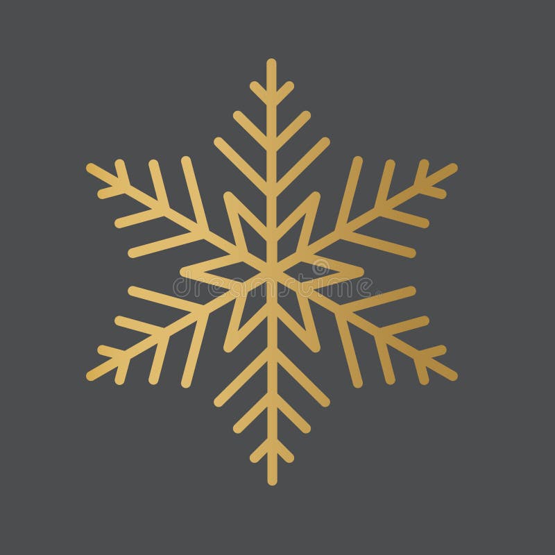 Snowflake icon stock vector. Illustration of symbol - 101497086
